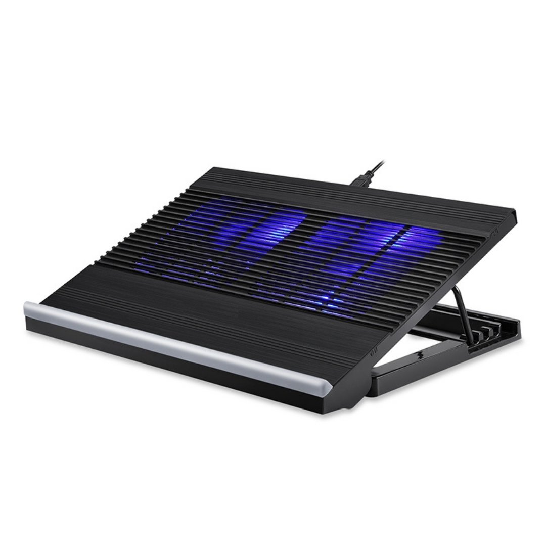 Cooler para laptop de Aluminio Nuoxi T10 Negro — G-Ergonomic